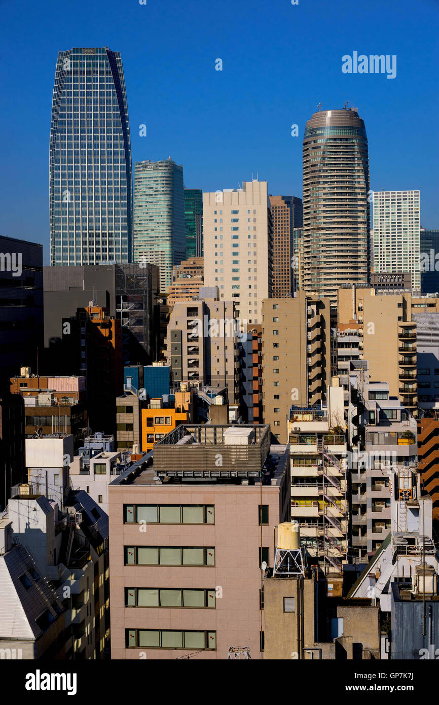 Buildings in tokyo, japan Stock Photo - Alamy