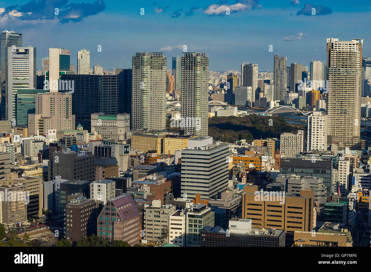 Tokyo town, japan Stock Photo - Alamy