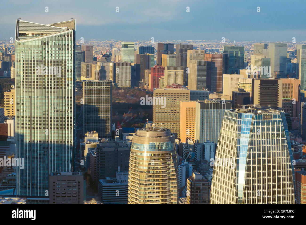 High rise, tokyo, japan Stock Photo - Alamy
