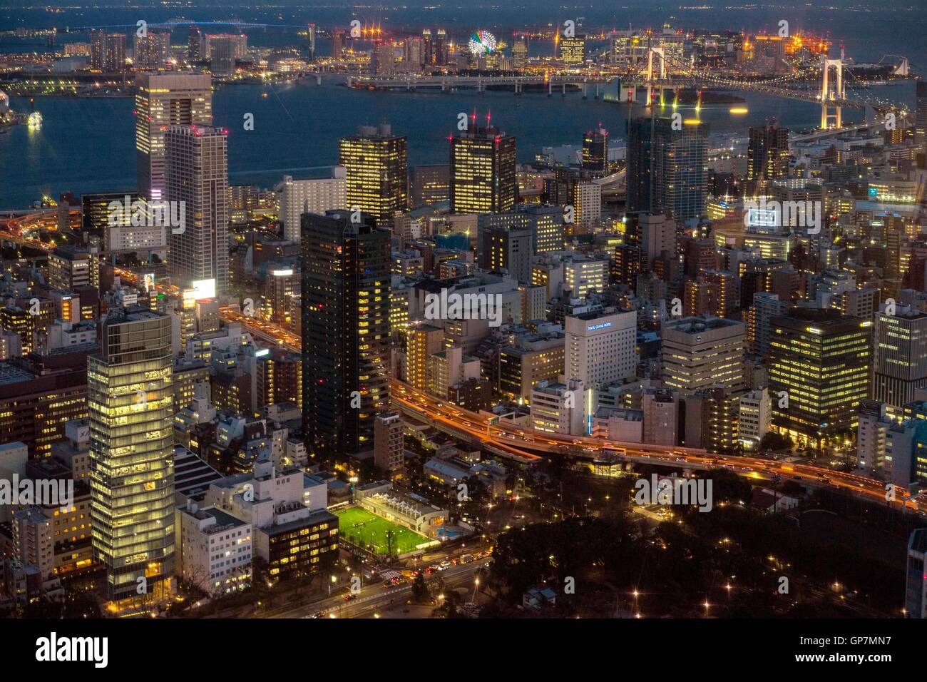 Aerial view of tokyo, japan Stock Photo - Alamy