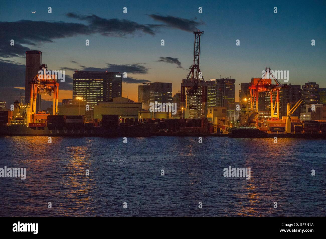 Cityscape, tokyo, harbour at japan Stock Photo - Alamy