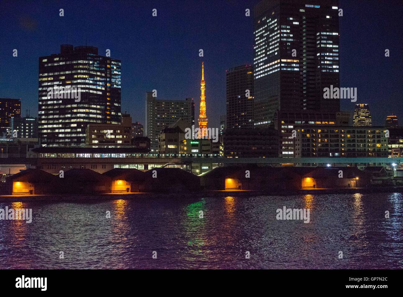 Cityscape, tokyo, harbour at japan Stock Photo - Alamy
