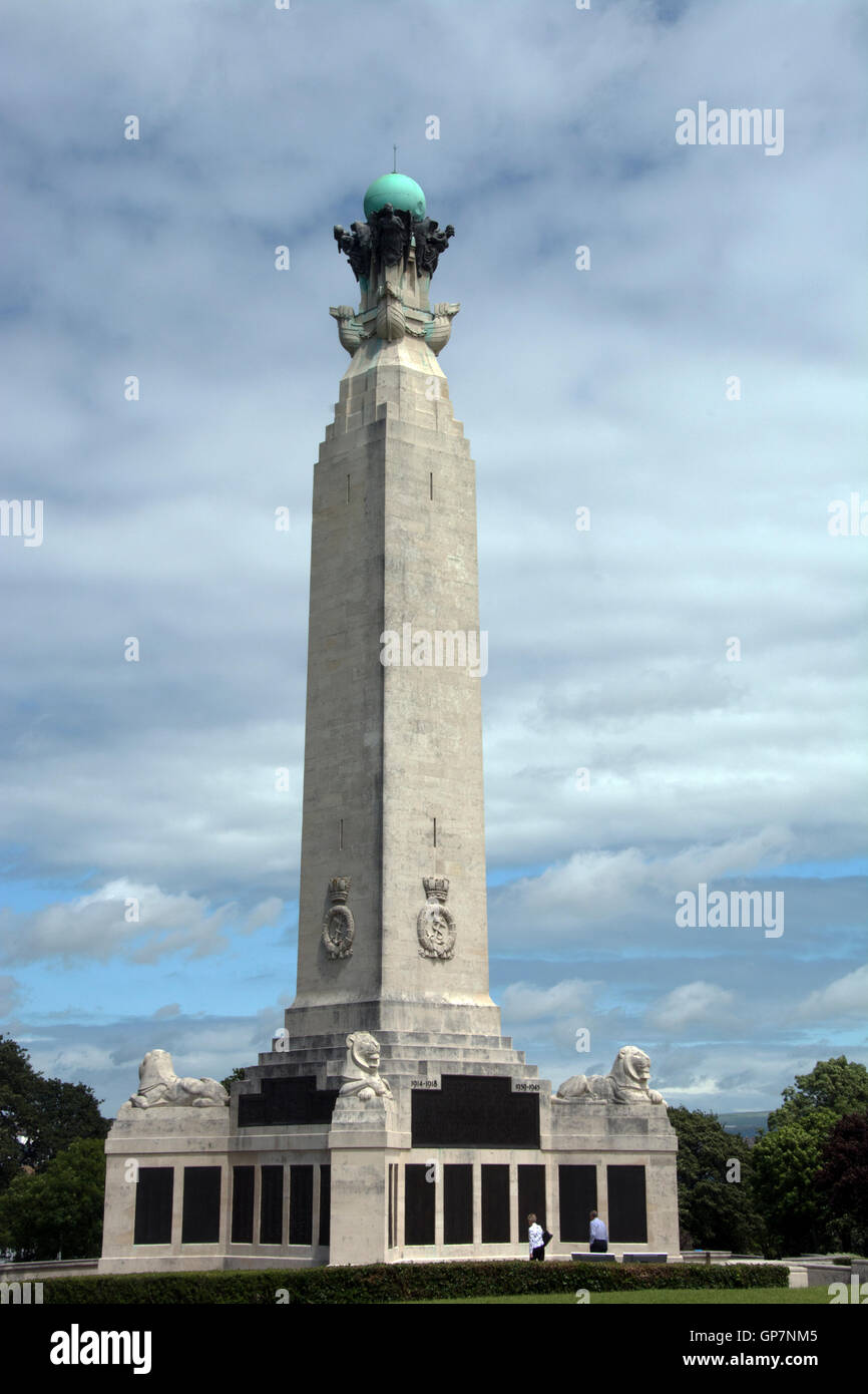Royal naval war memorial plymouth hoe hi-res stock photography and ...