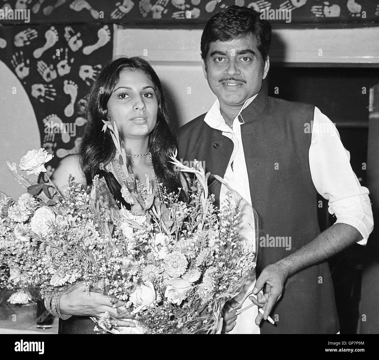 Indian, bollywood actors, satya kim yashpal with shatrughan sinha ...