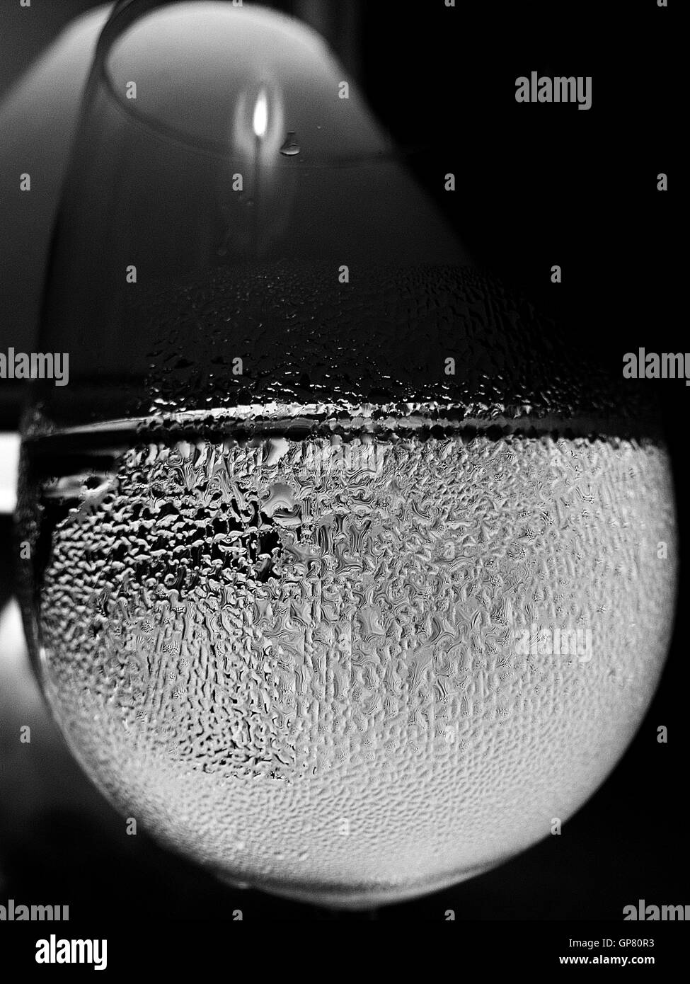 Chilled wine glass Stock Photo - Alamy
