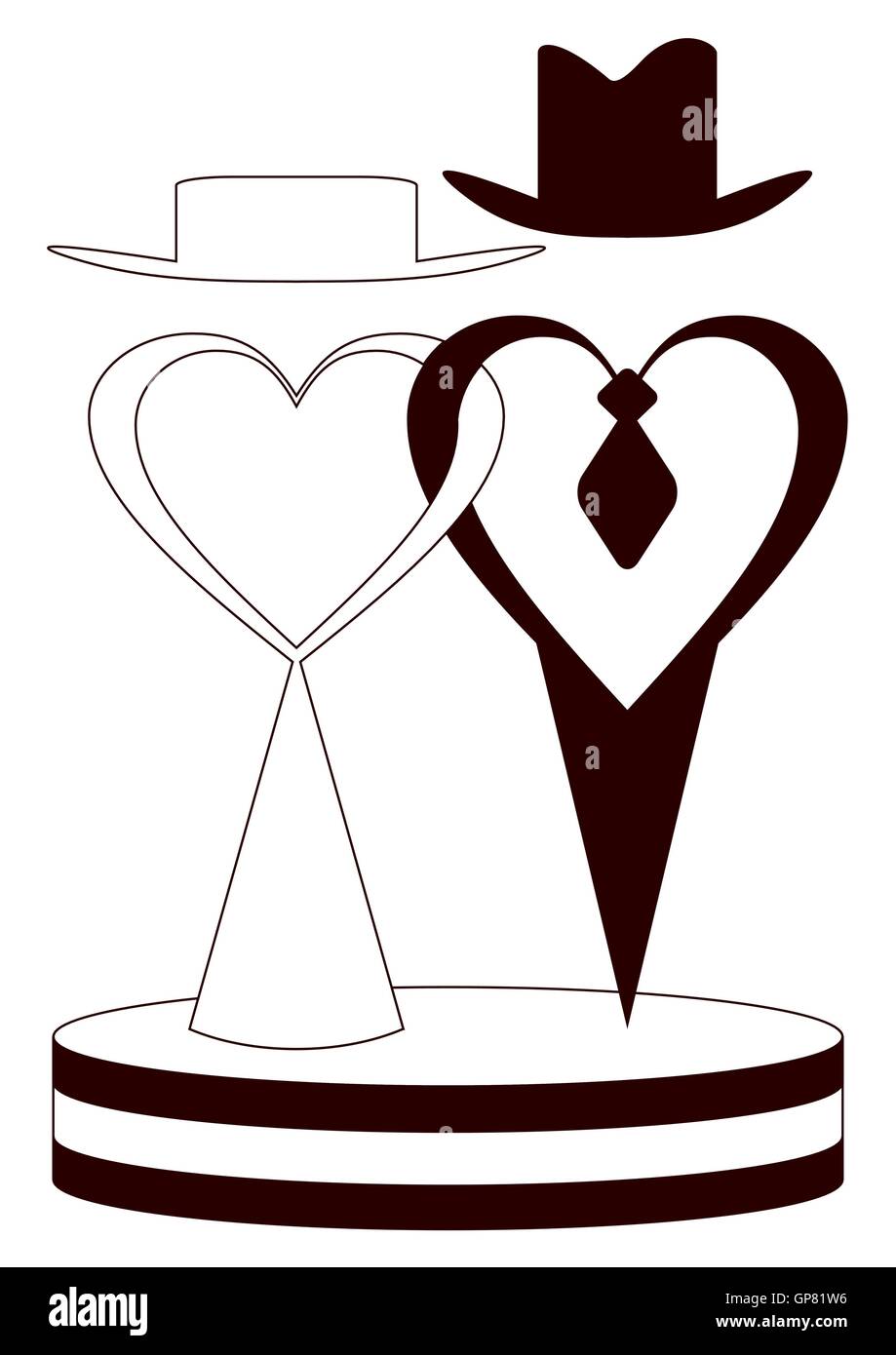 Fiance and fiancee Stock Vector Image & Art - Alamy