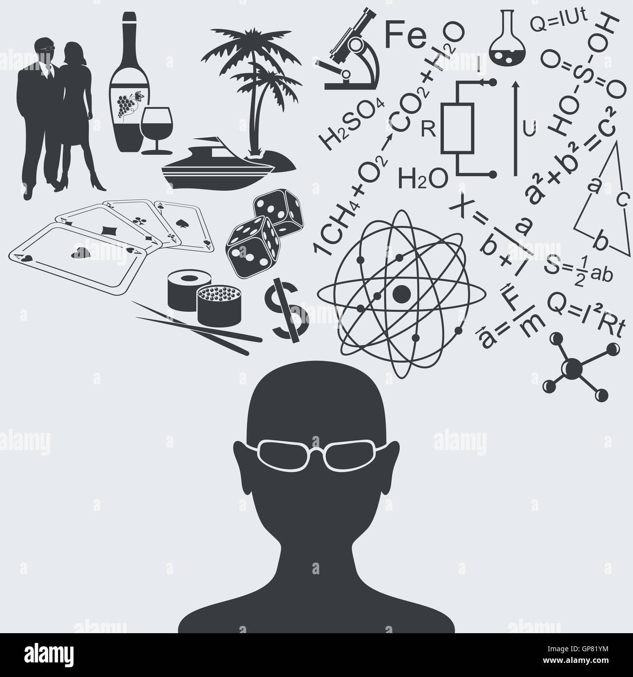 Food science experiment Stock Vector Images - Alamy