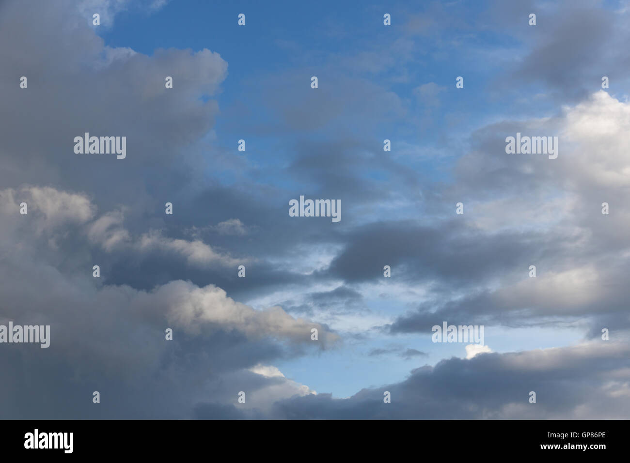 perfect blue sky on a rainy season. beautiful in nature Stock Photo - Alamy