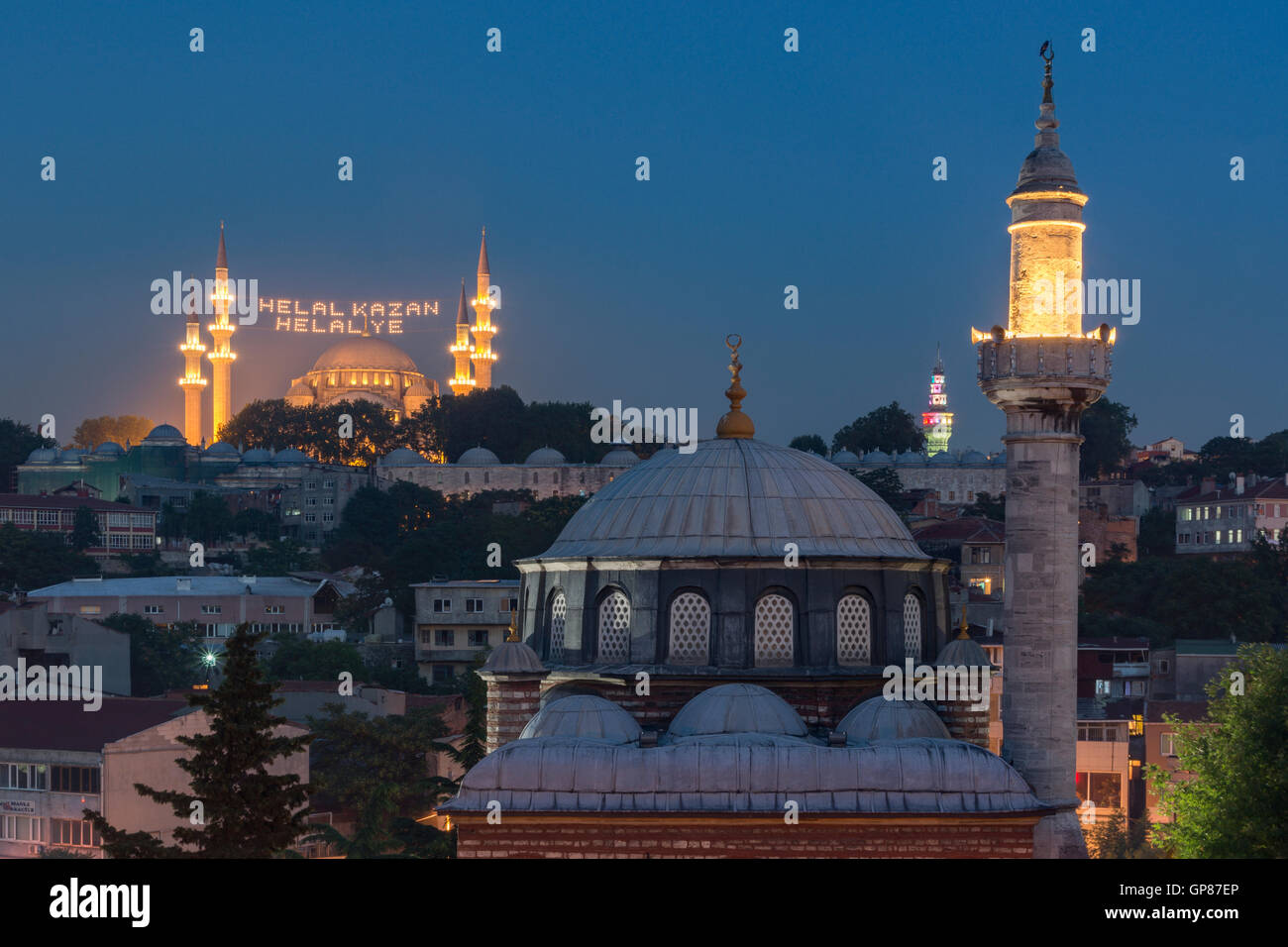Mosques of Istanbul during Holly Ramadan ,Turkey Stock Photo - Alamy