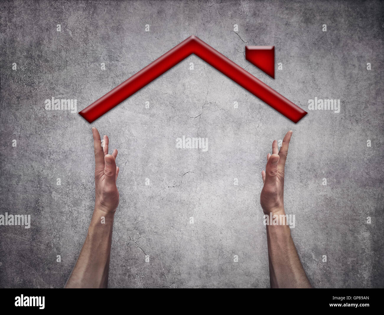 Hands Making Home Sign Stock Photos & Hands Making Home Sign Stock ...