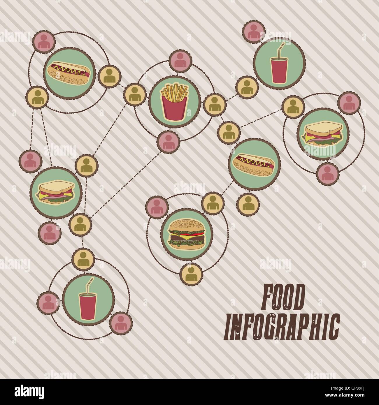 World map food drinks hi-res stock photography and images - Alamy