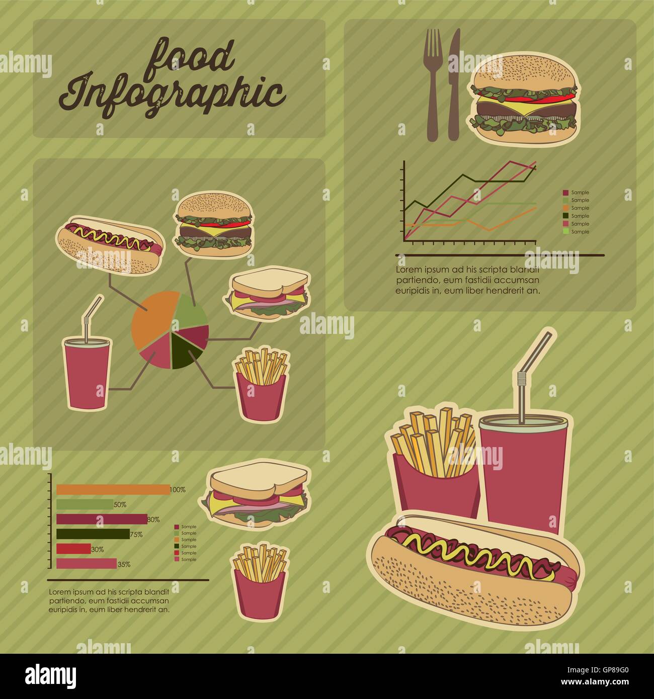 World map food drinks hi-res stock photography and images - Alamy