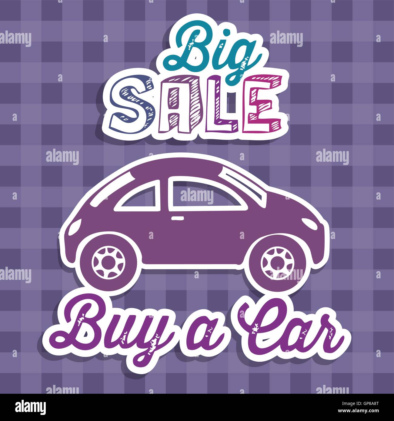 Buy a car Stock Vector Image & Art - Alamy