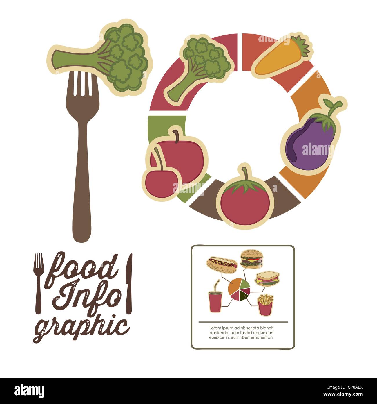 Pie chips fast food Cut Out Stock Images & Pictures - Alamy