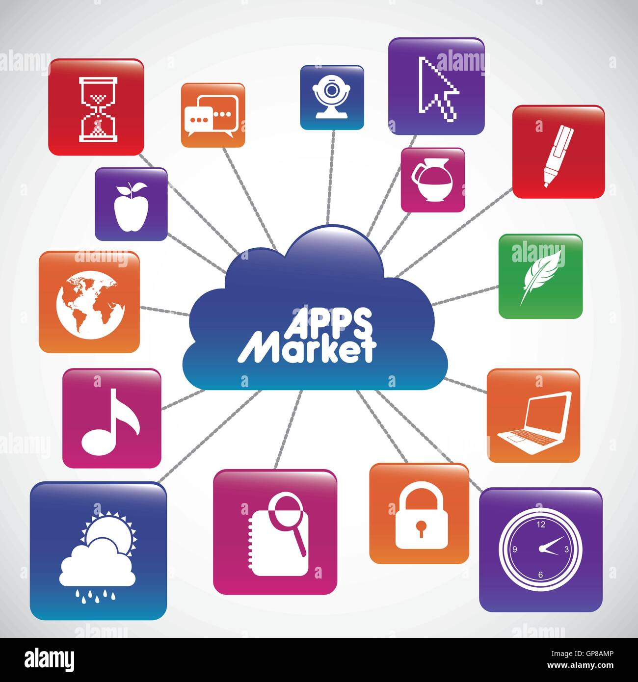 Market photos Stock Vector Images - Alamy