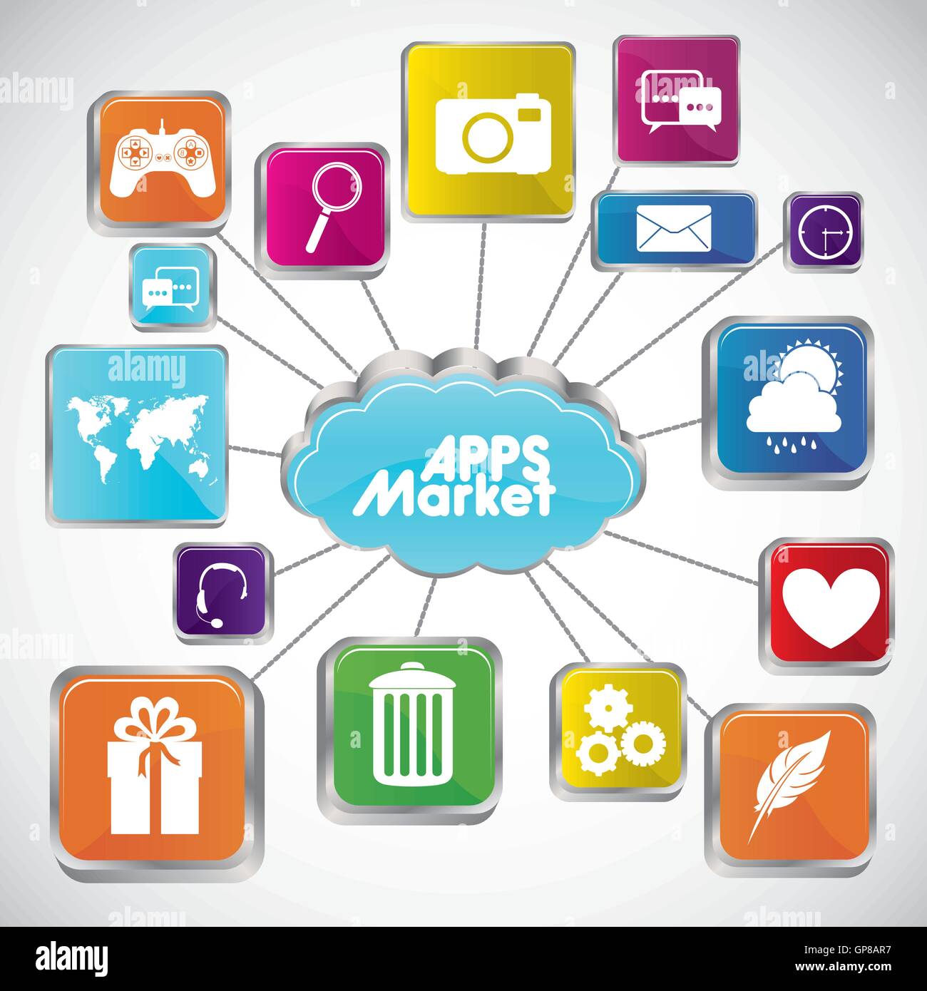 Market photos Stock Vector Images - Alamy