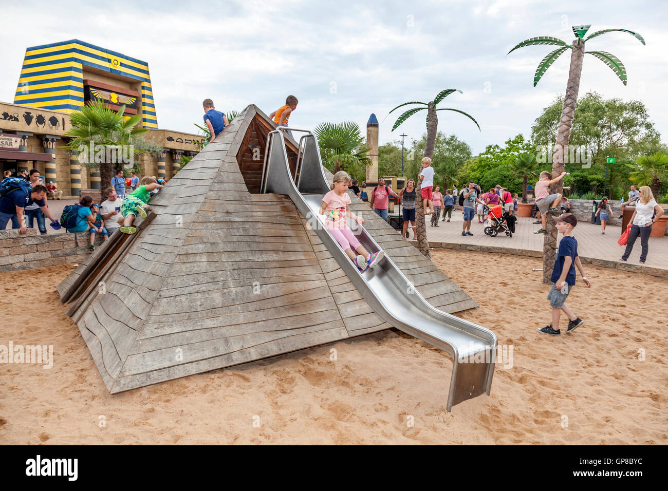 Playground at the Legoland Deutschland Stock Photo - Alamy