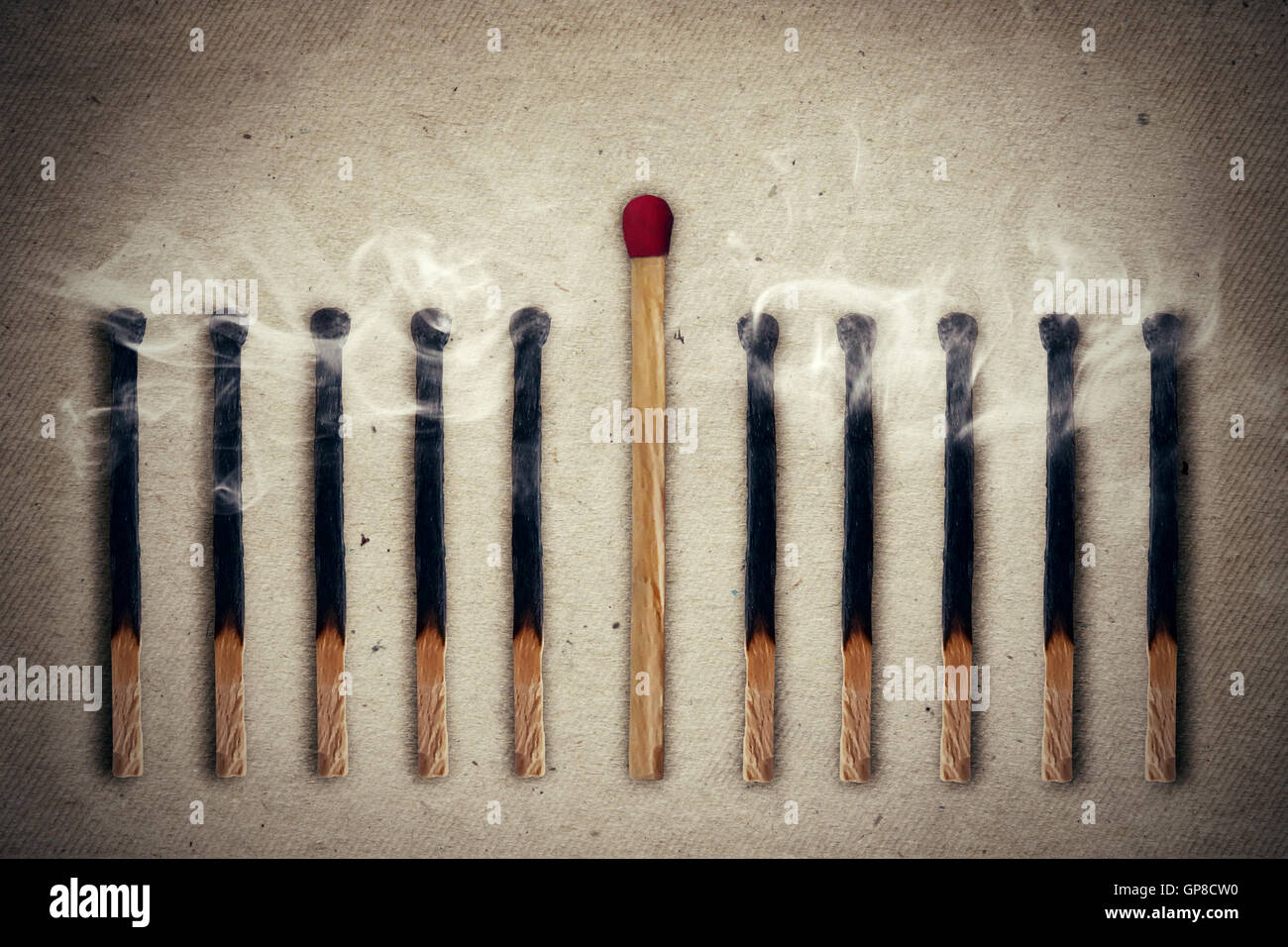 Smoke from match hi-res stock photography and images - Alamy