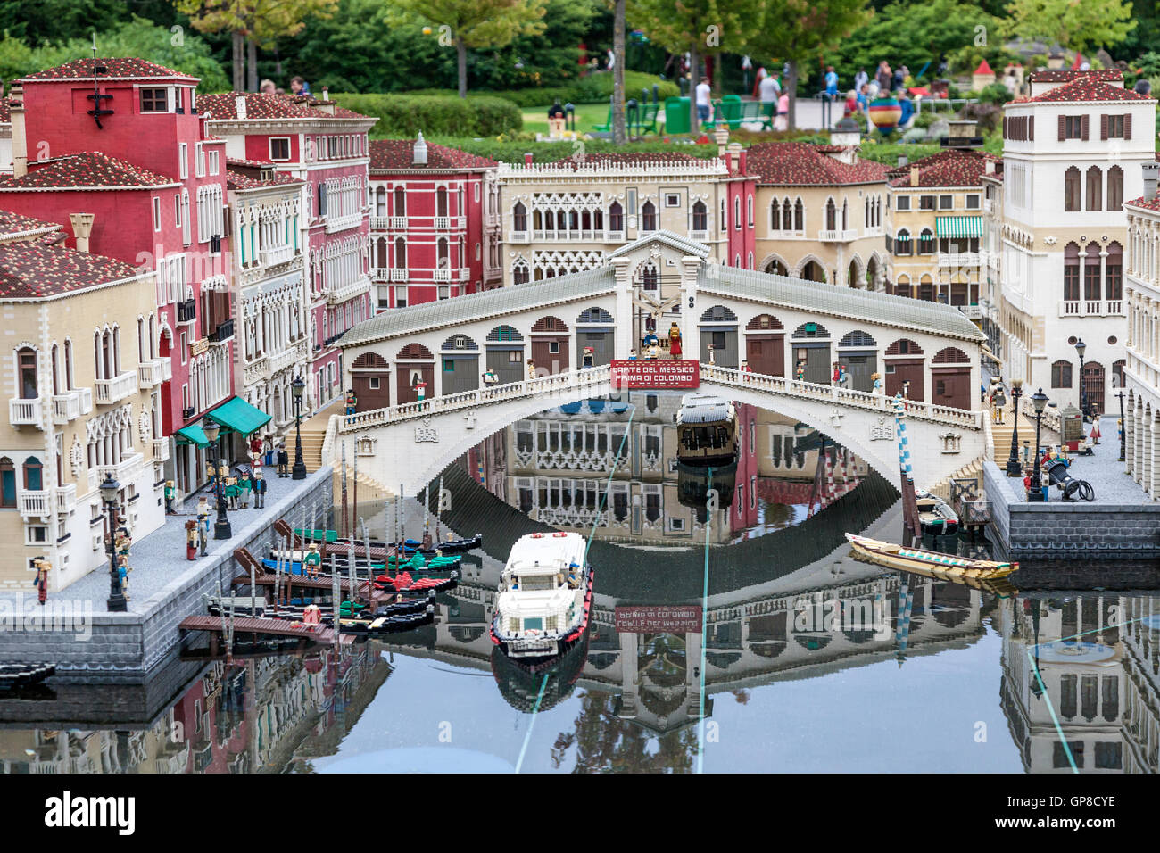 Mini Venice at Legoland Germany Stock Photo - Alamy