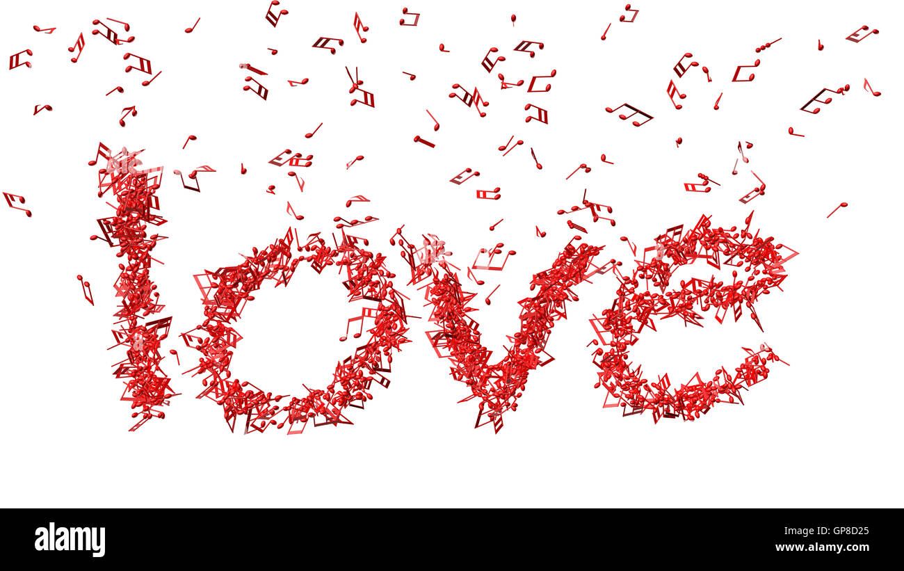 Music note background in Cut Out Stock Images & Pictures - Alamy