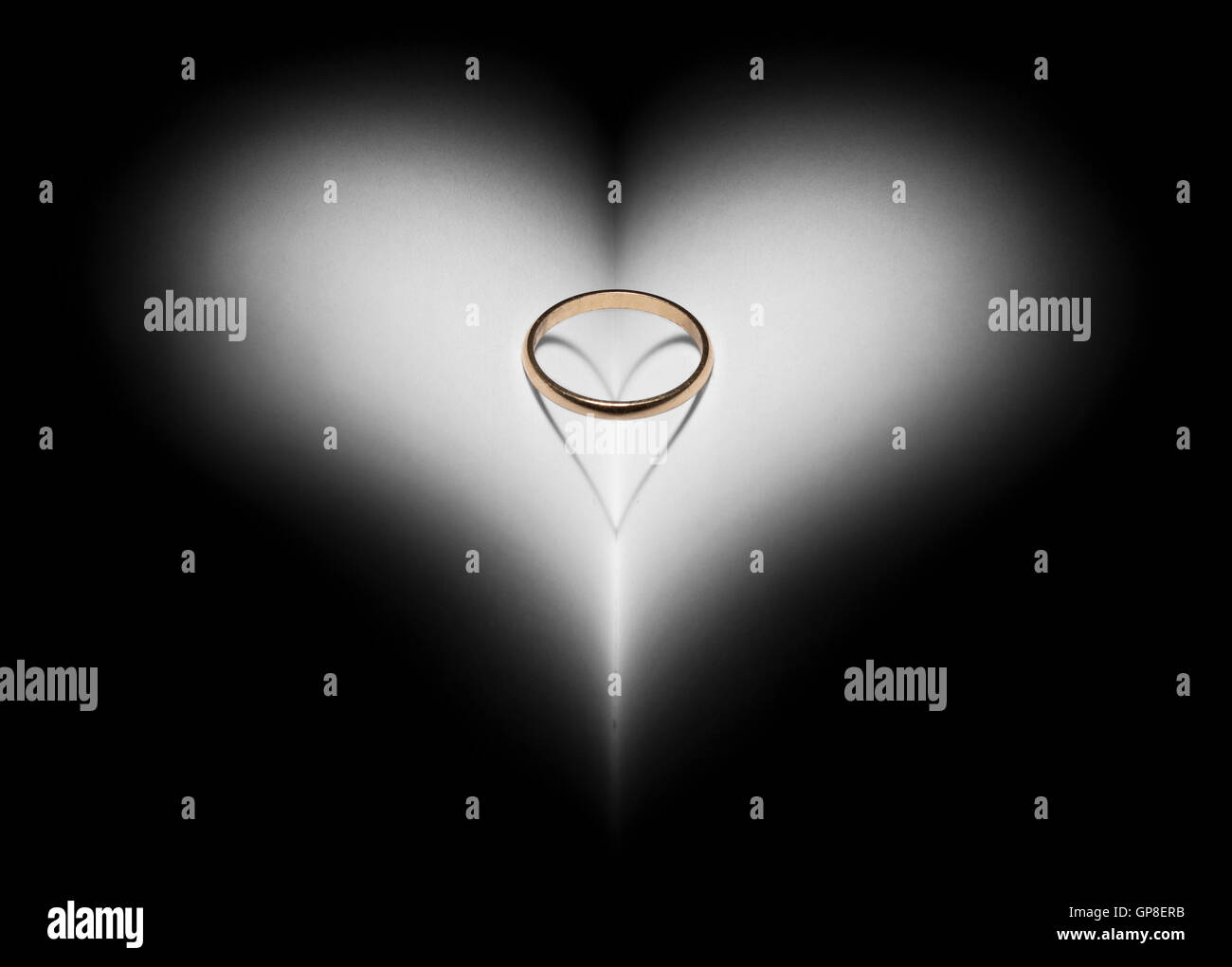 Wedding ring shadow hi-res stock photography and images - Alamy