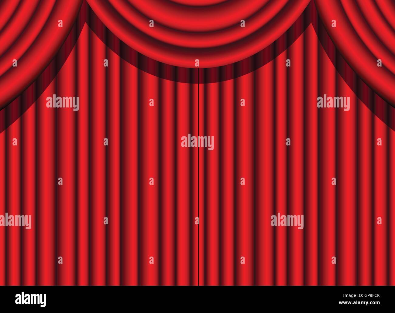 Broadway curtain Stock Vector Images - Alamy