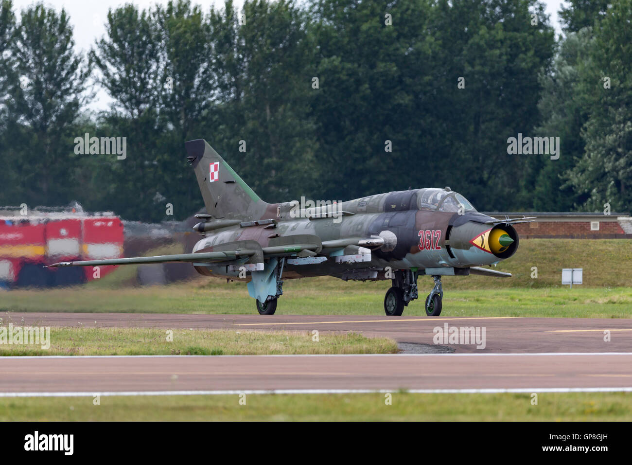 Polish Air Force (Siły Powietrzne) Sukhoi Su-22M4 “Fitter” attack ...
