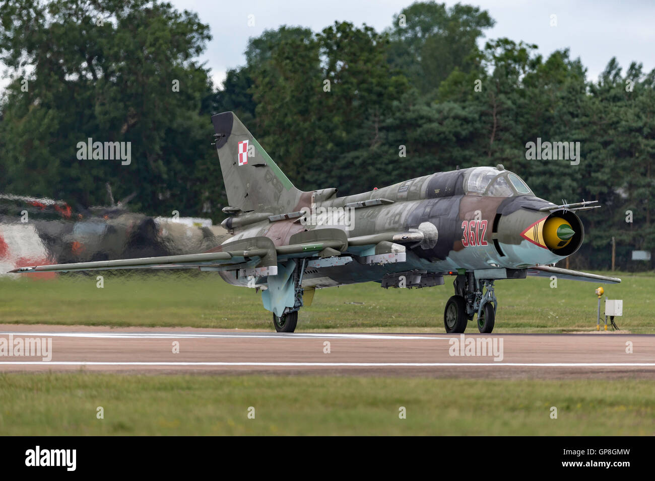 Polish Air Force (Siły Powietrzne) Sukhoi Su-22M4 “Fitter” attack ...