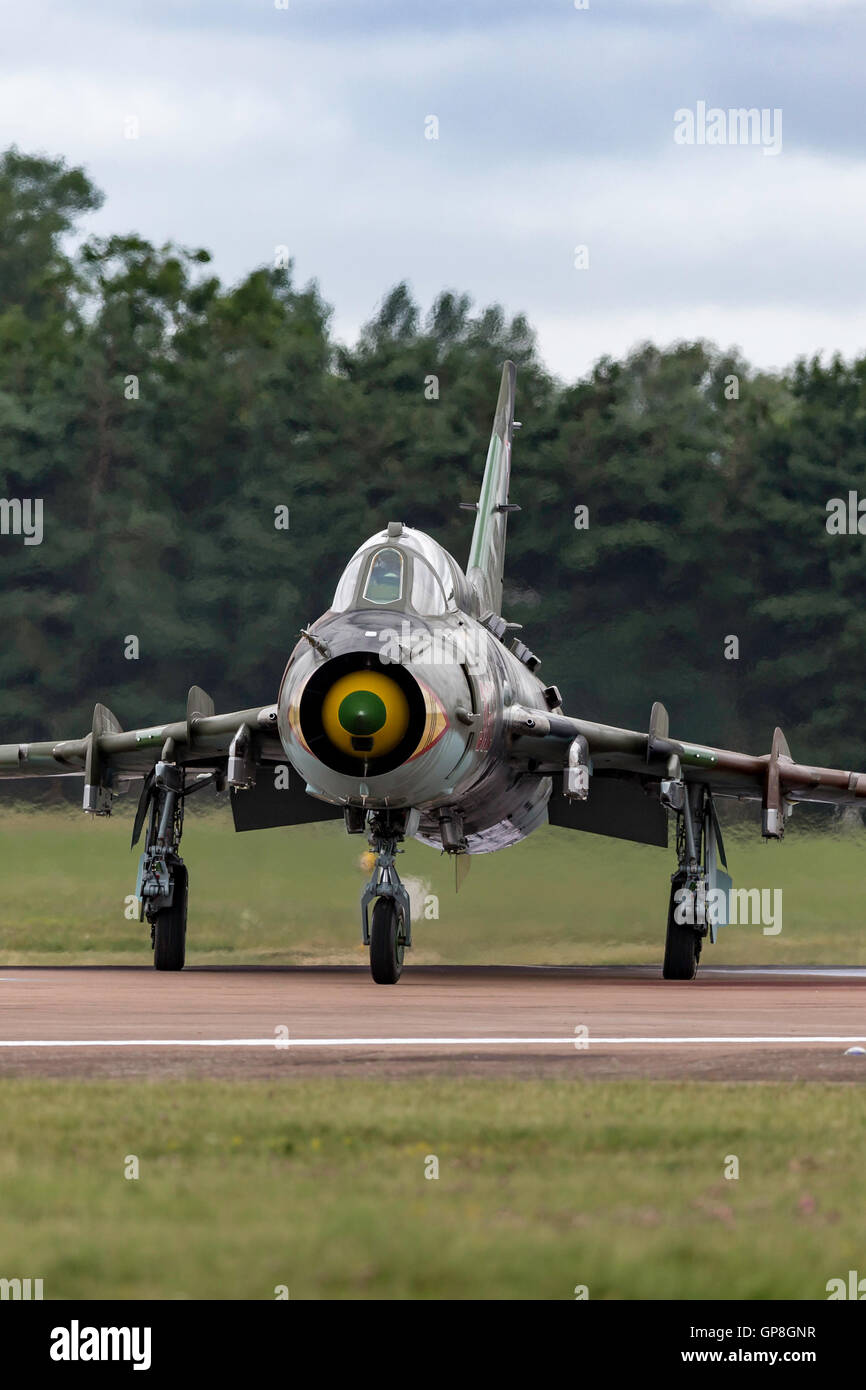 Polish Air Force (Siły Powietrzne) Sukhoi Su-22M4 “Fitter” attack ...