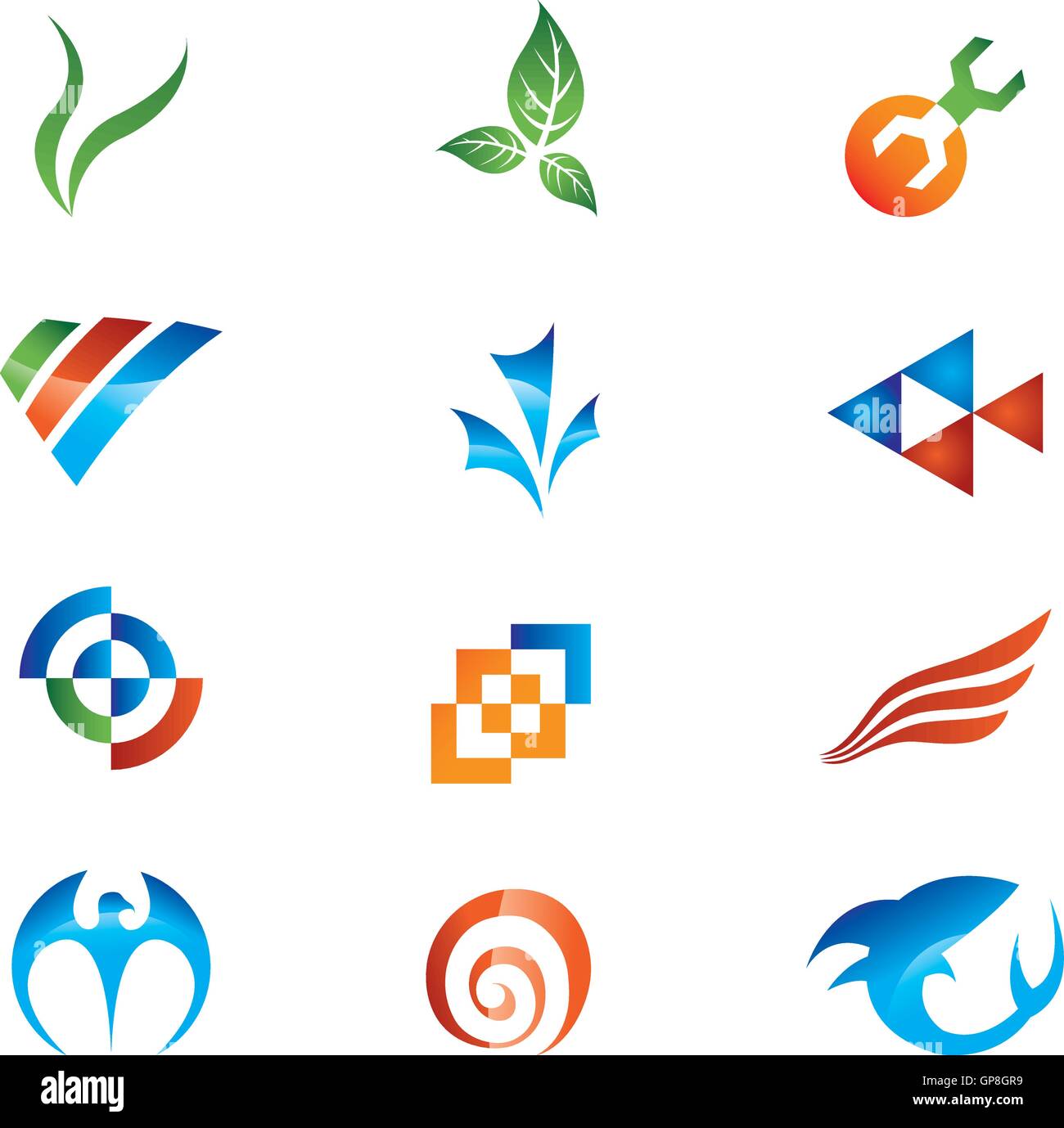 various icons and design elements Stock Vector Image & Art - Alamy