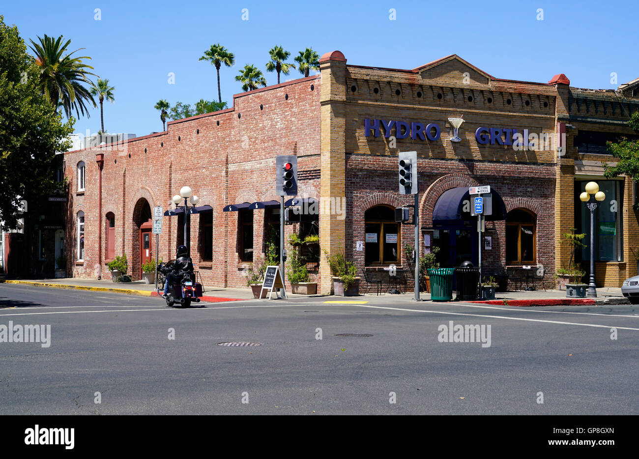 Downtown calistoga california in napa hi-res stock photography and ...