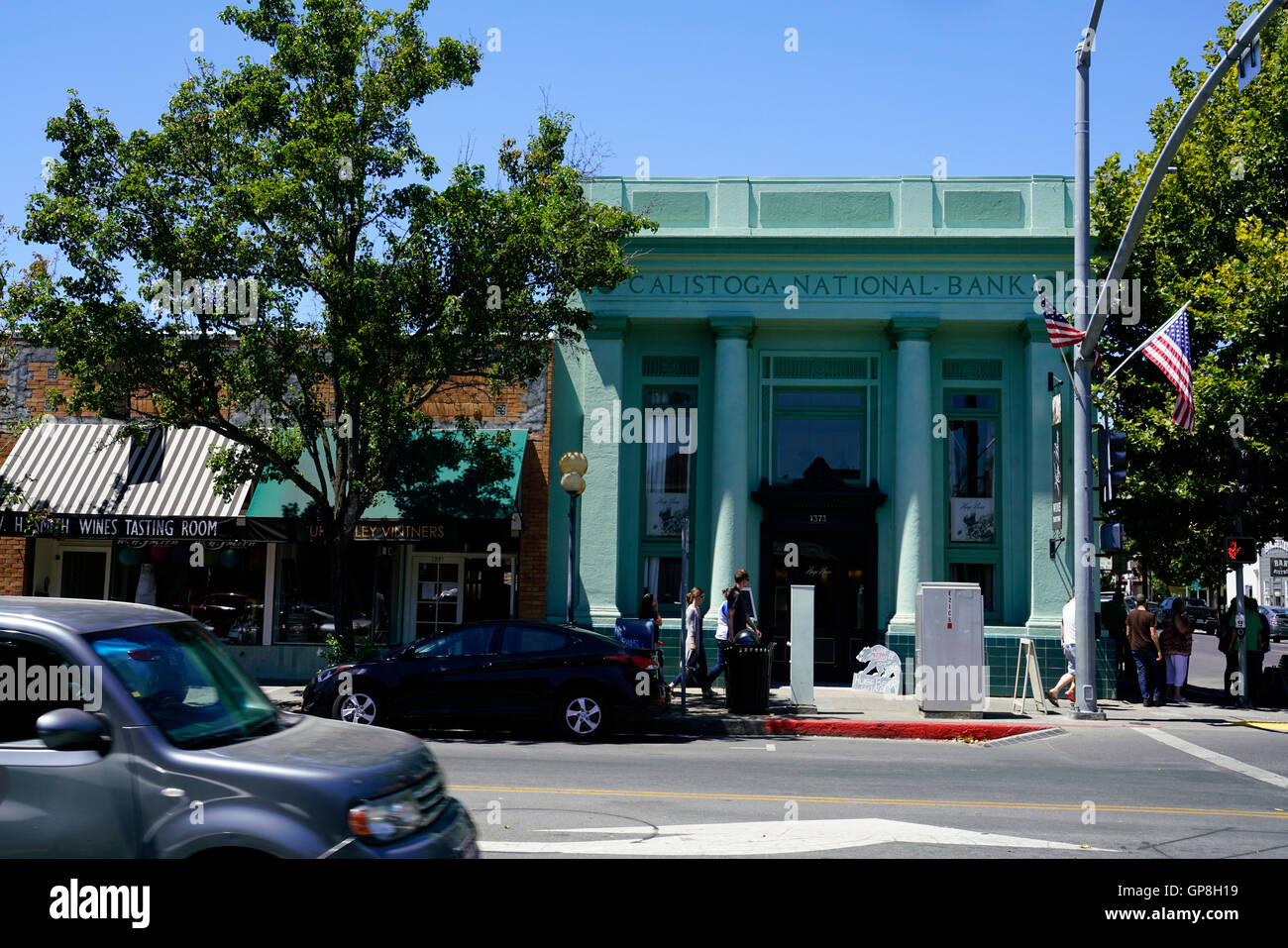 Downtown calistoga california in napa hi-res stock photography and ...