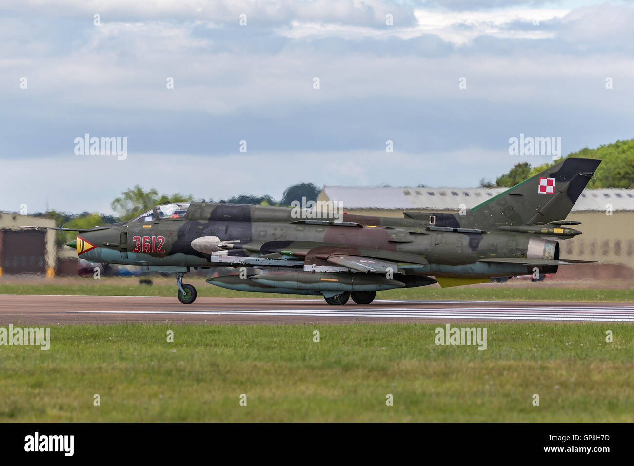 Polish Air Force (Siły Powietrzne) Sukhoi Su-22M4 “Fitter” attack ...