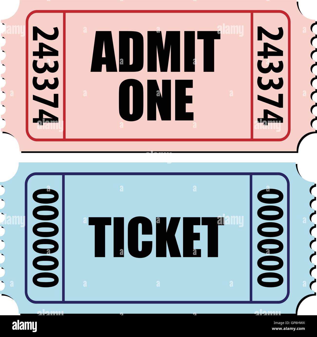 Serial number Stock Vector Images - Alamy