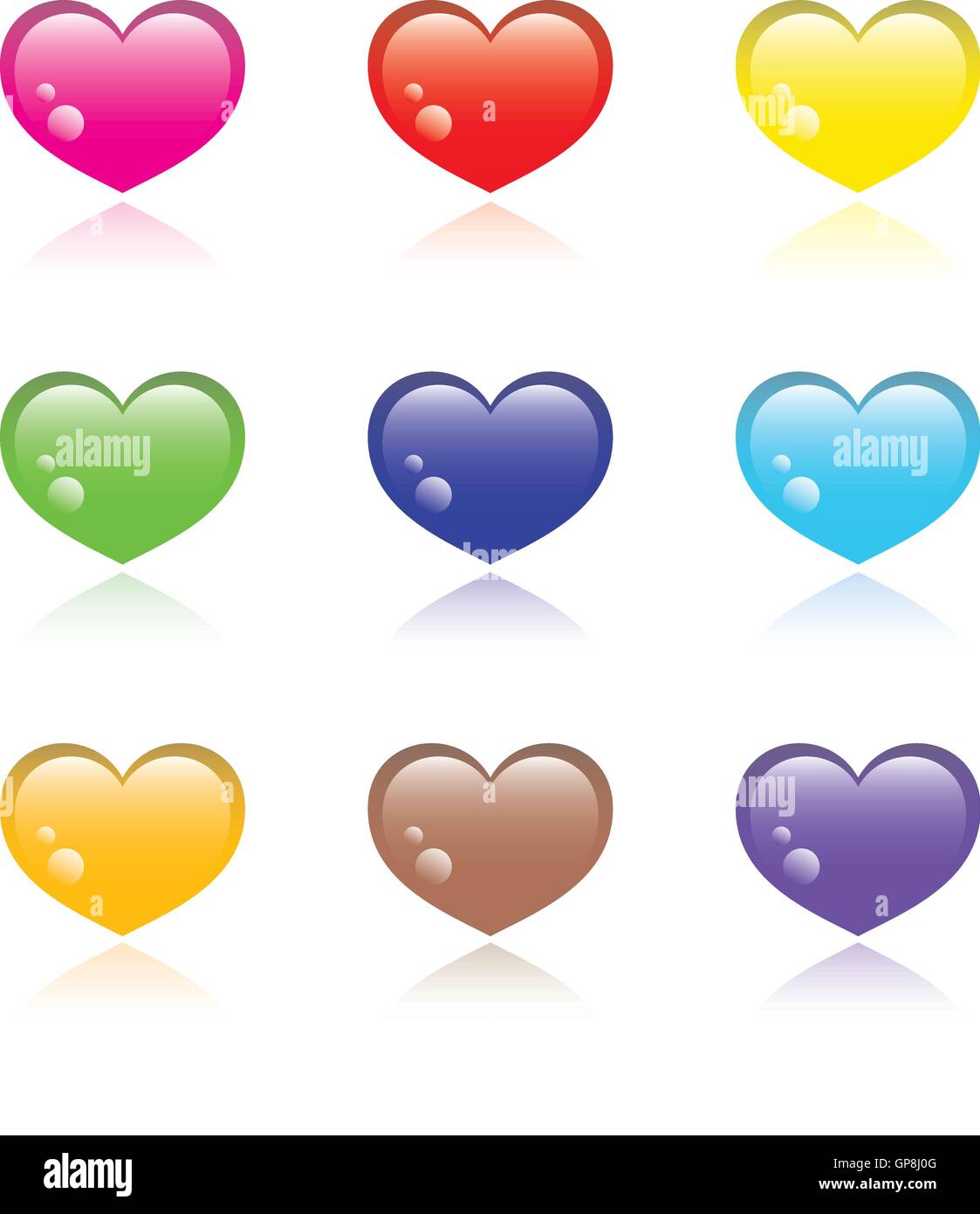 Candy hearts love heart Stock Vector Images - Alamy