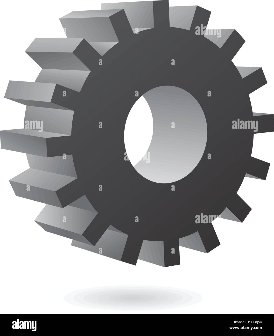 Cog Icon Black High Resolution Stock Photography and Images - Alamy