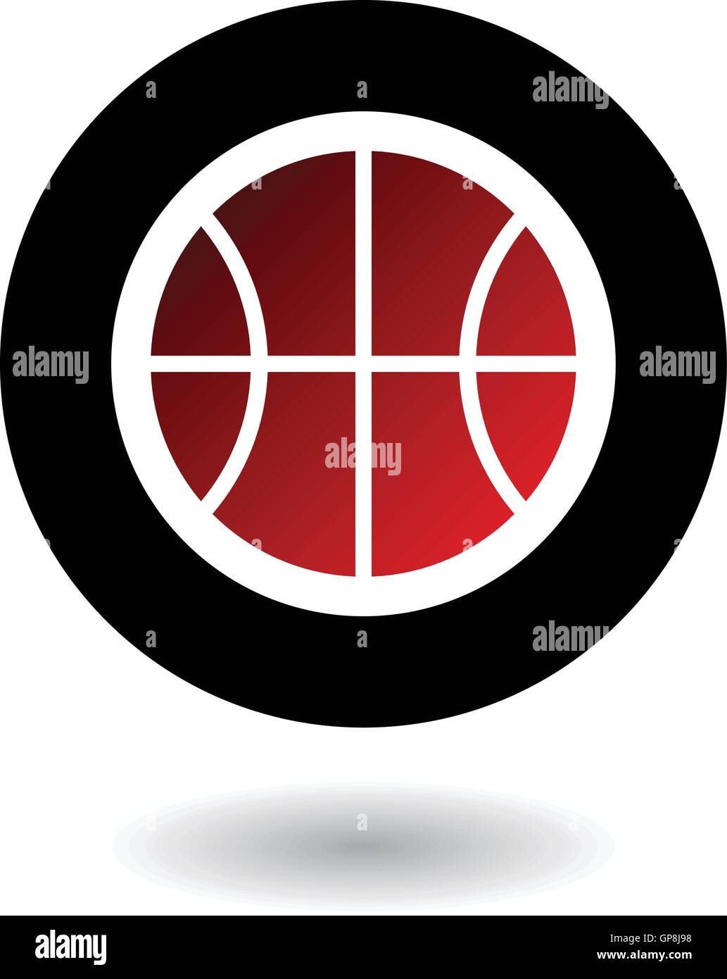 Basketball hoop on sports Stock Vector Images - Alamy