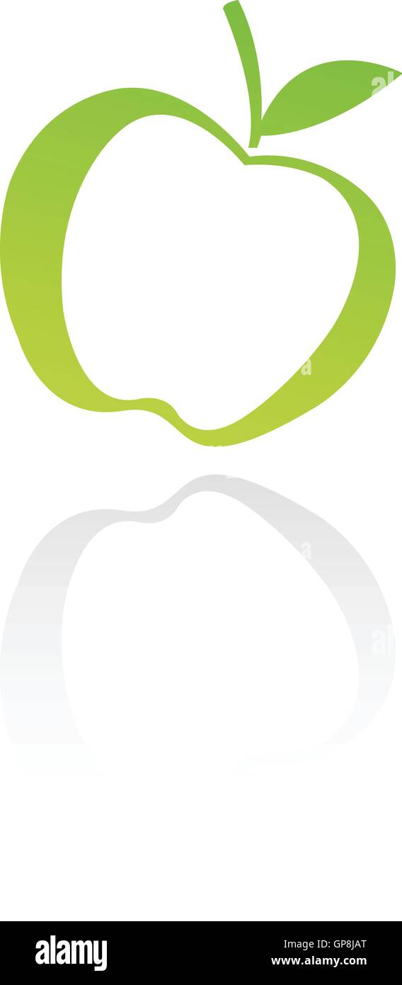 Apple Logo Isolated Stock Vector Images - Alamy