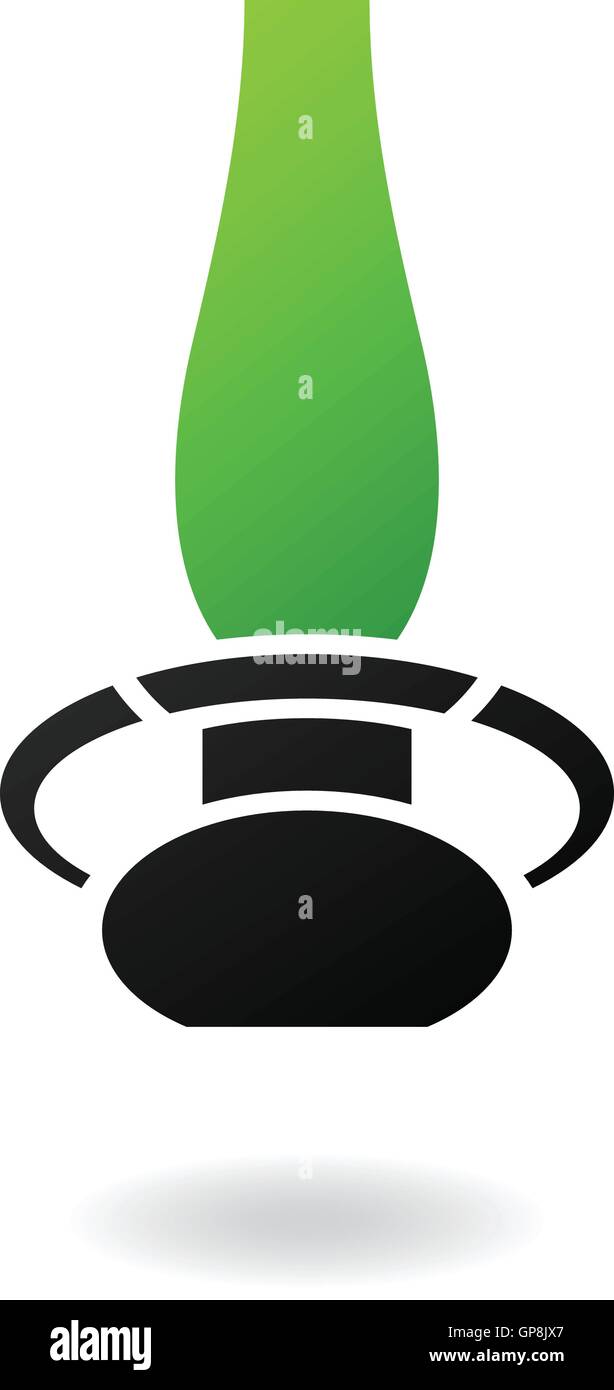 Kerosene light lamp icon Stock Vector Images - Alamy