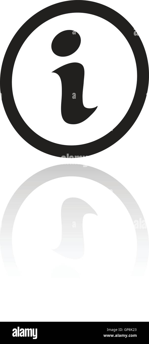 Black info isolated on white Stock Vector Image & Art - Alamy