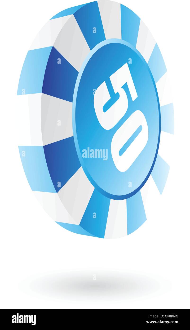 Roulette chip Stock Vector Images - Alamy
