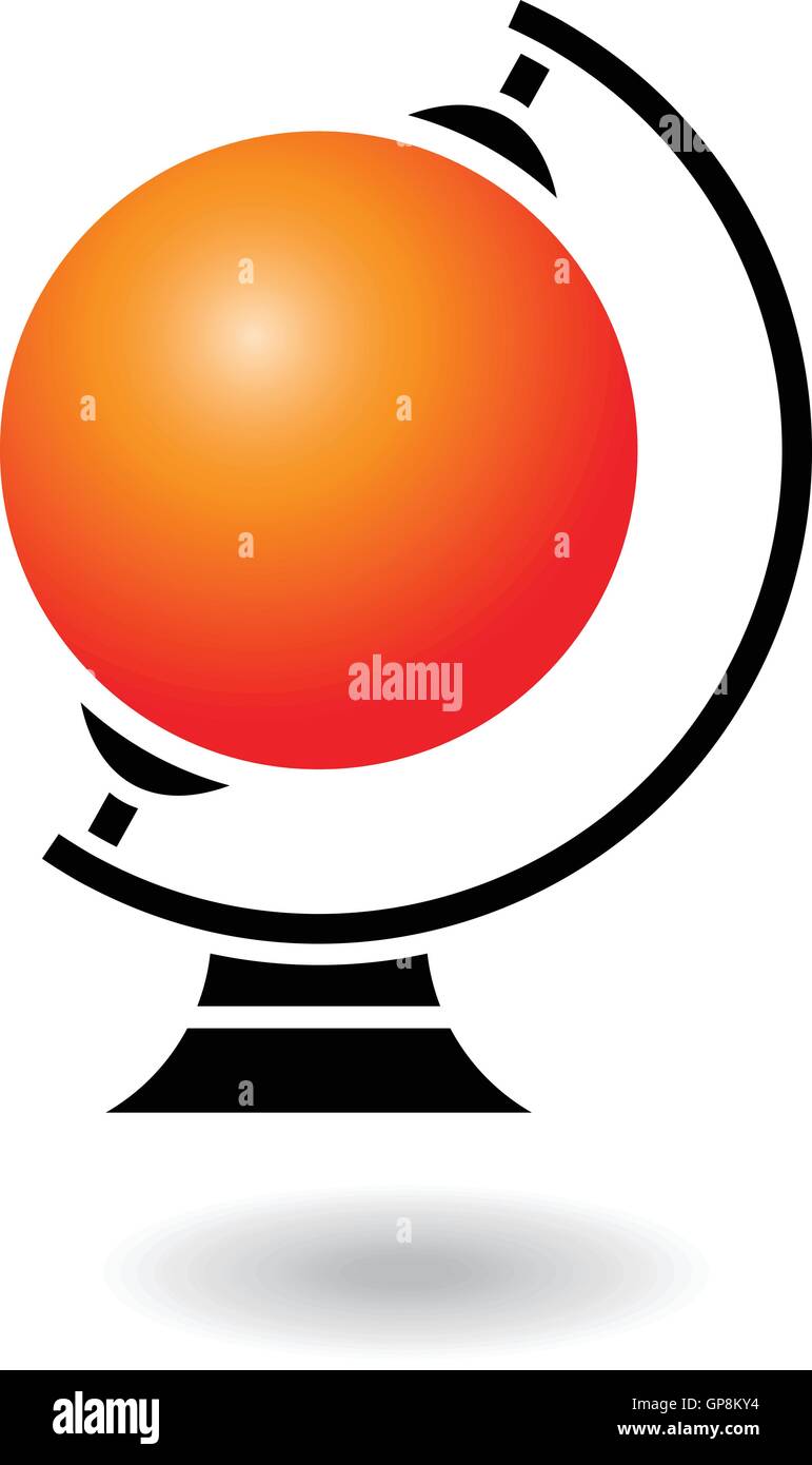 Planet earth drawing on school Stock Vector Images - Alamy