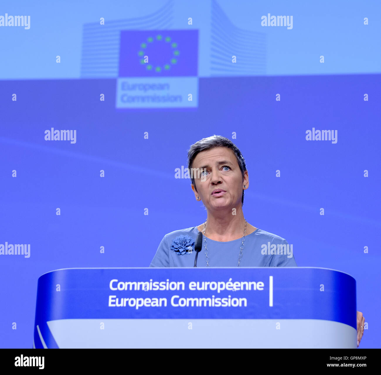 Brussels, Belgium, August 30, 2016. -- European Union Competition ...