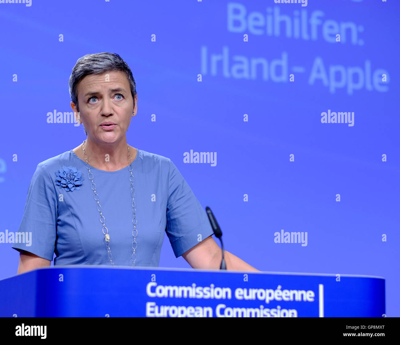 Brussels, Belgium, August 30, 2016. -- European Union Competition ...