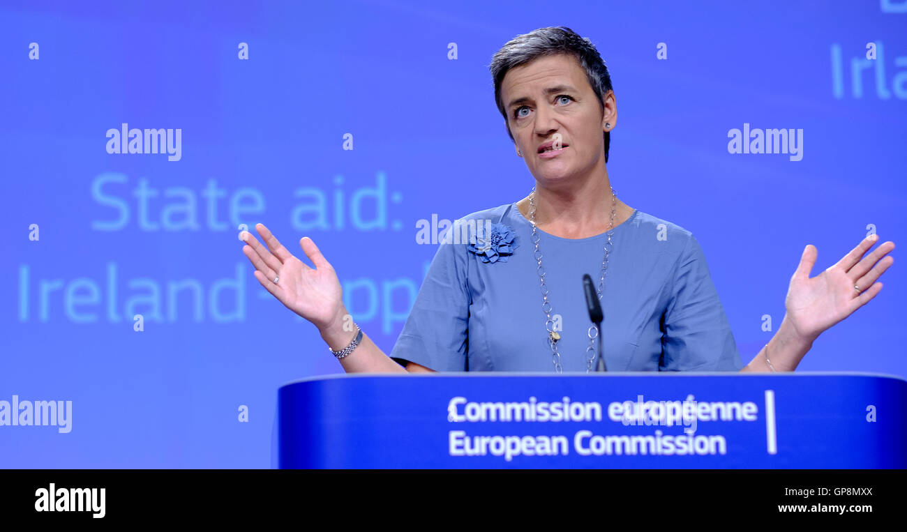 Brussels, Belgium, August 30, 2016. -- European Union Competition ...