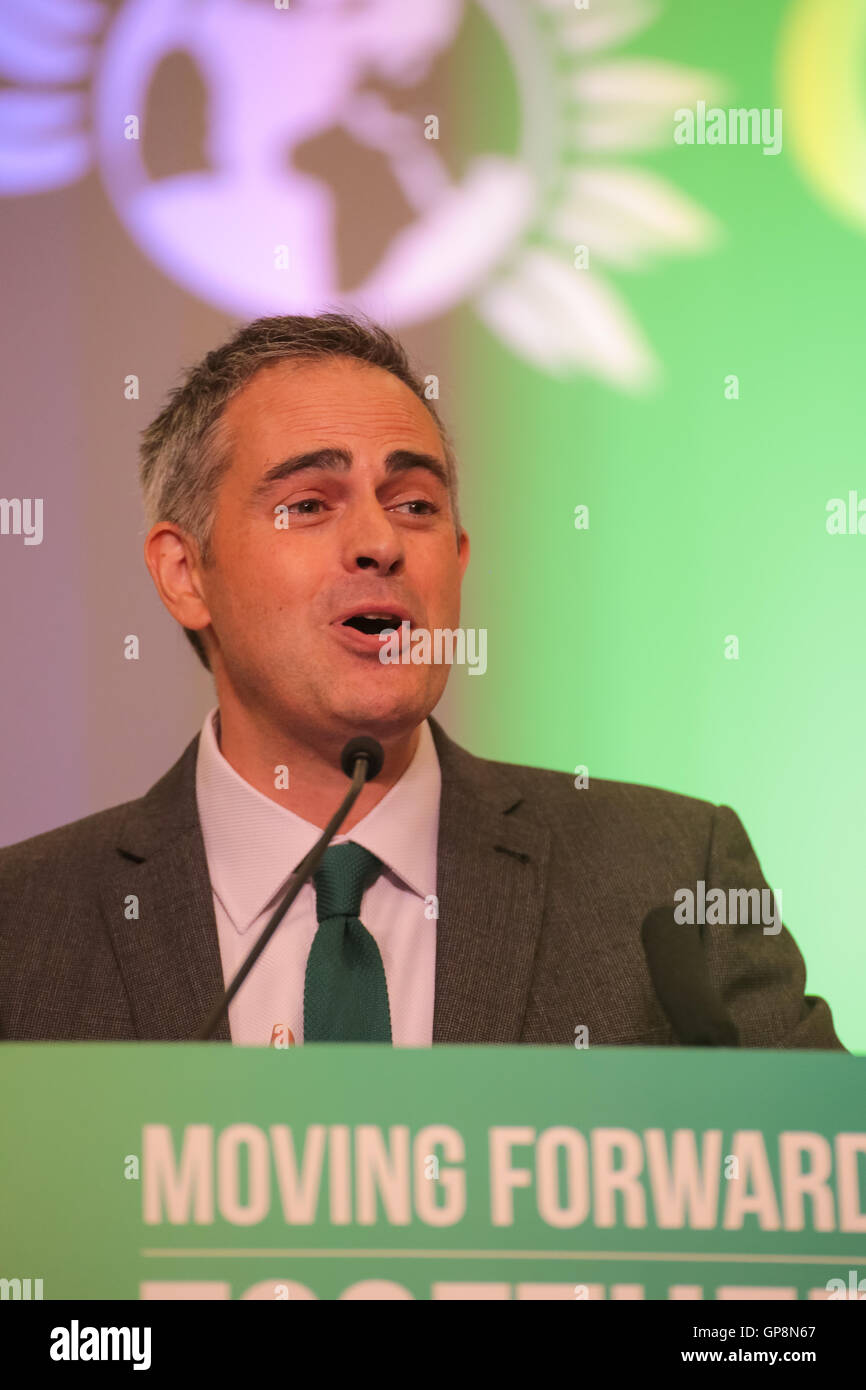 Jonathan Bartley, elected co-Leader of the Green Party of England and ...