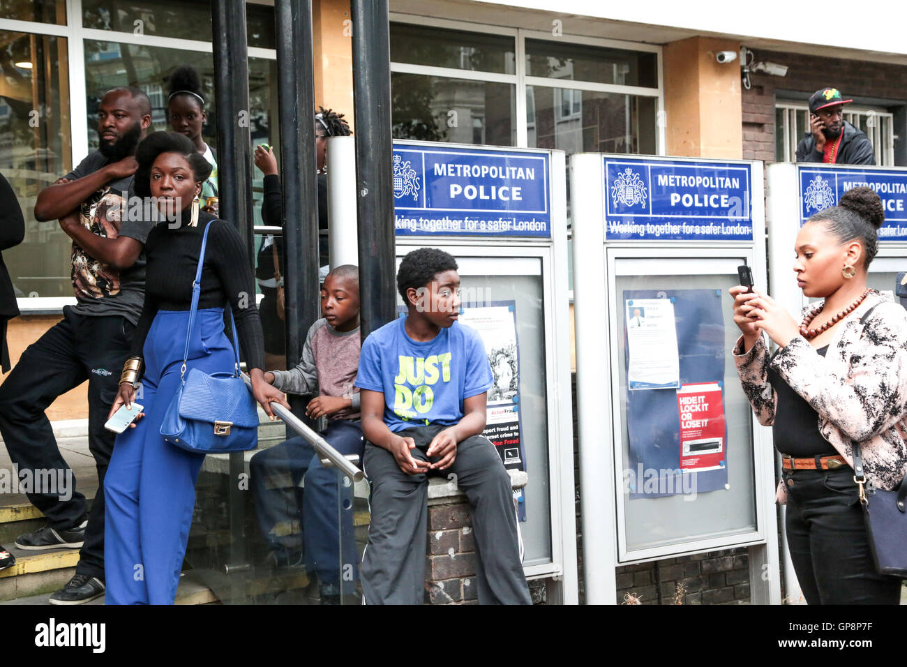 Brixton police station south london hi-res stock photography and images ...