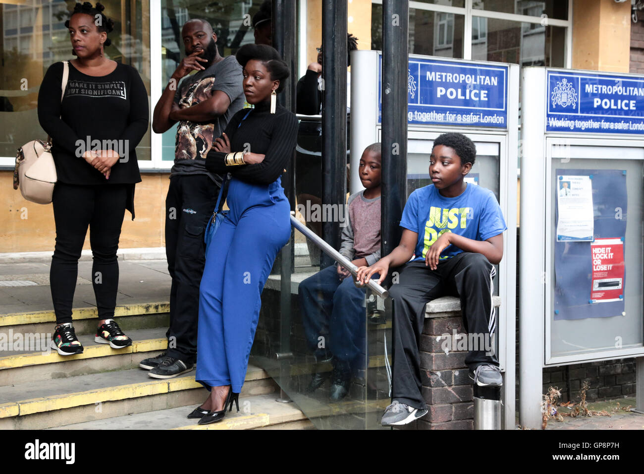 Brixton police station south london hi-res stock photography and images ...