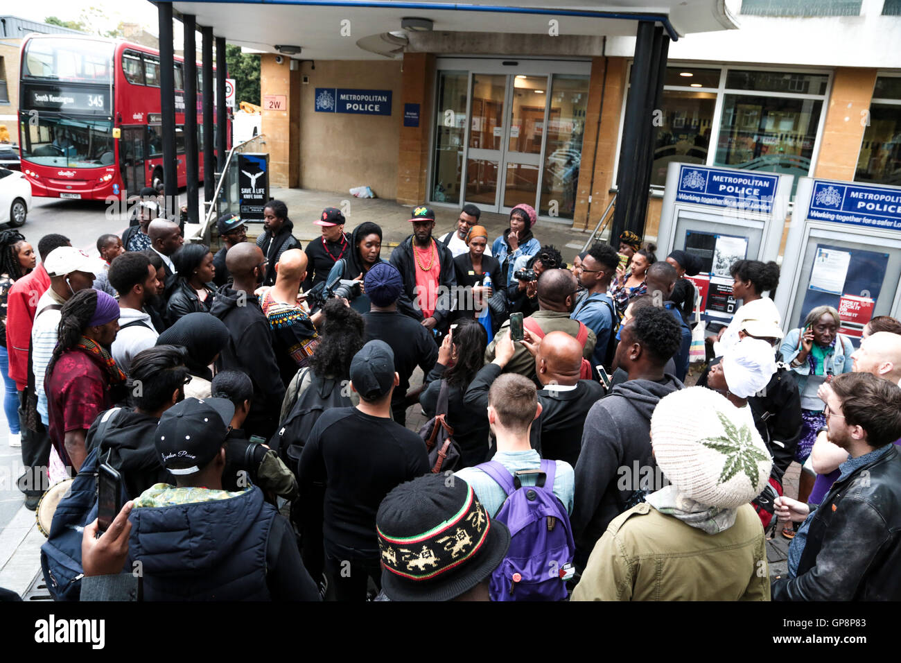 Brixton police station south london hi-res stock photography and images ...