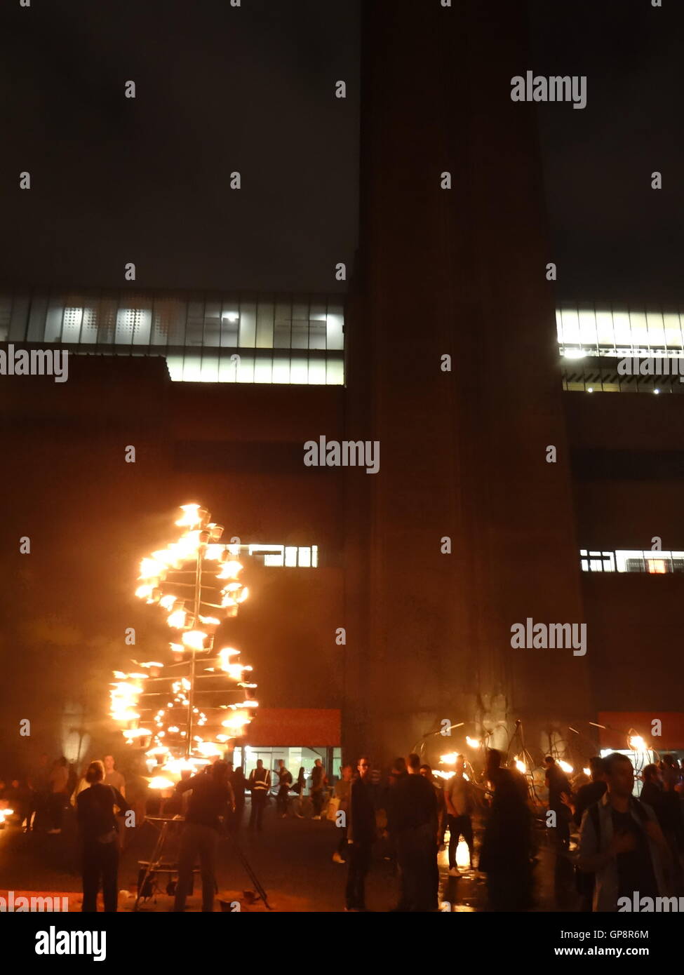 Fire Garden at Tate Modern for 350th anniversary of London Great Fire ...